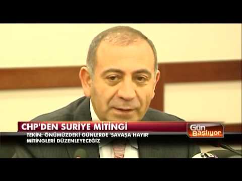 CHP'den Suriye mitingi