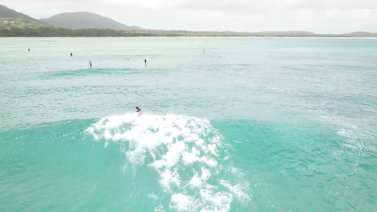 Surf Foiling, Prone Foiling at Trial Bay, New South Wales, Australia ...