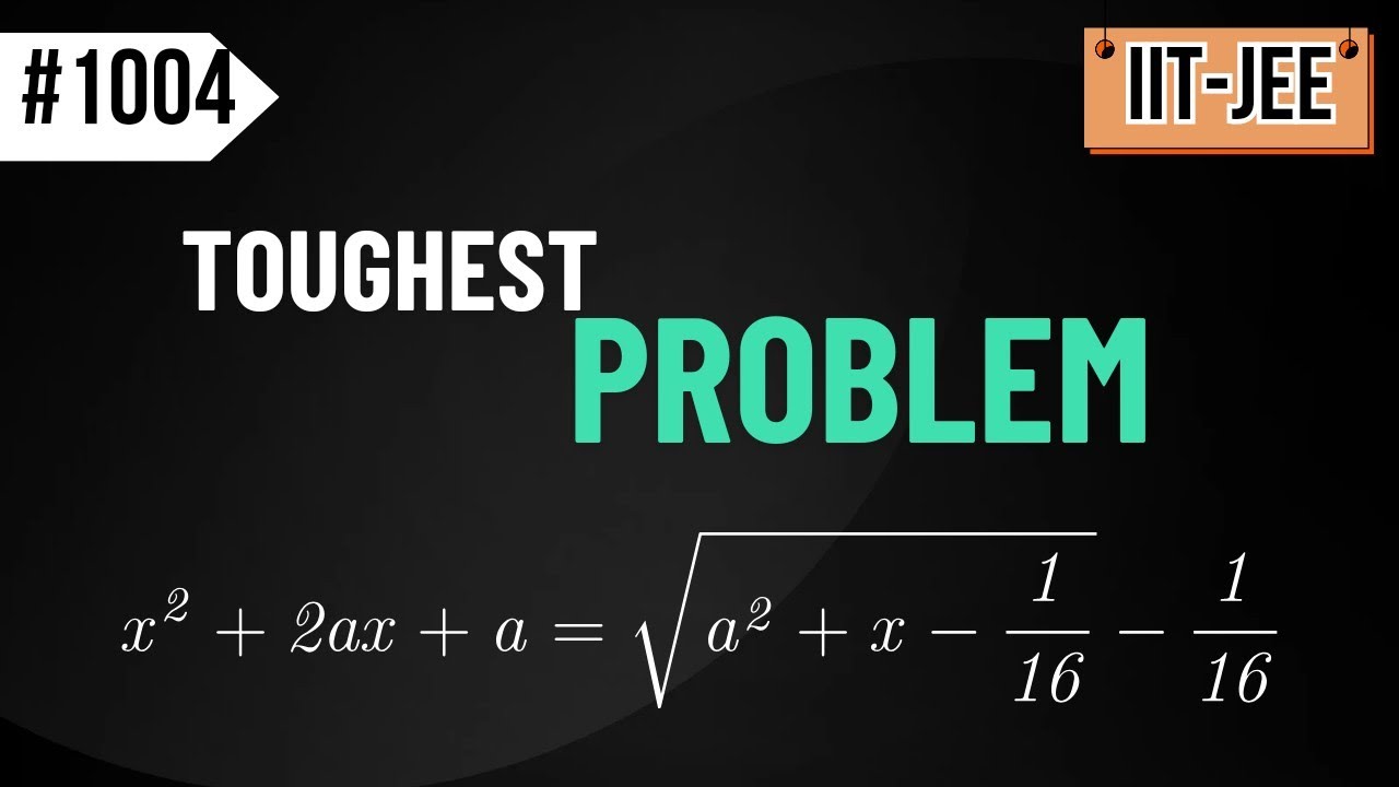 #1004 Jee maths problem based on function | Sameer Bansal sir maths problem. - YouTube