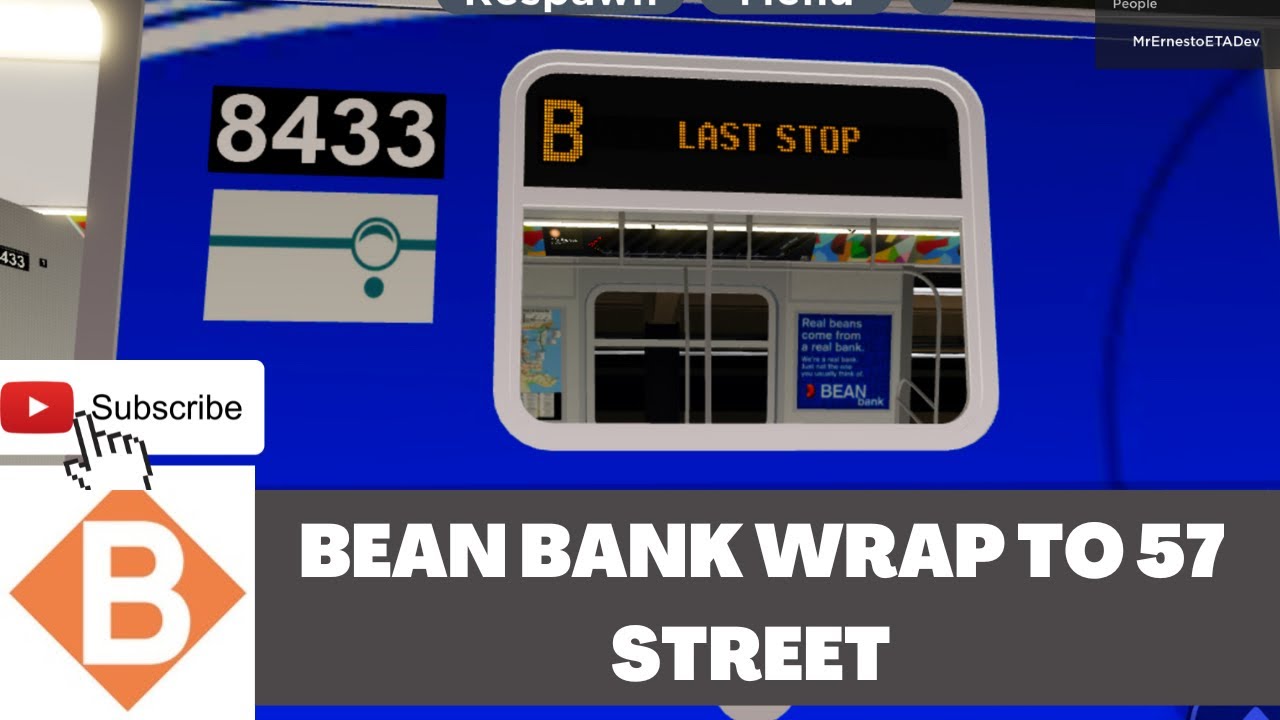 PTA (B) train to 57 street bean bank train! - YouTube