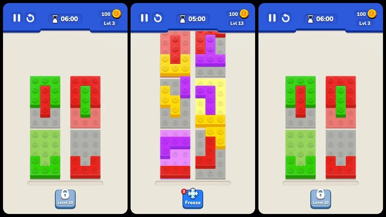 Block Sort Puzzle Gameplay Android Mobile - YouTube