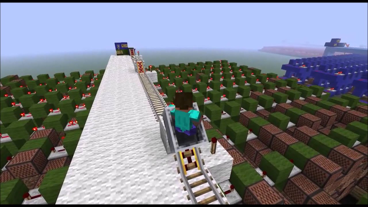 Boulevard of Broken Dreams- Green Day with Minecraft Note Blocks - YouTube