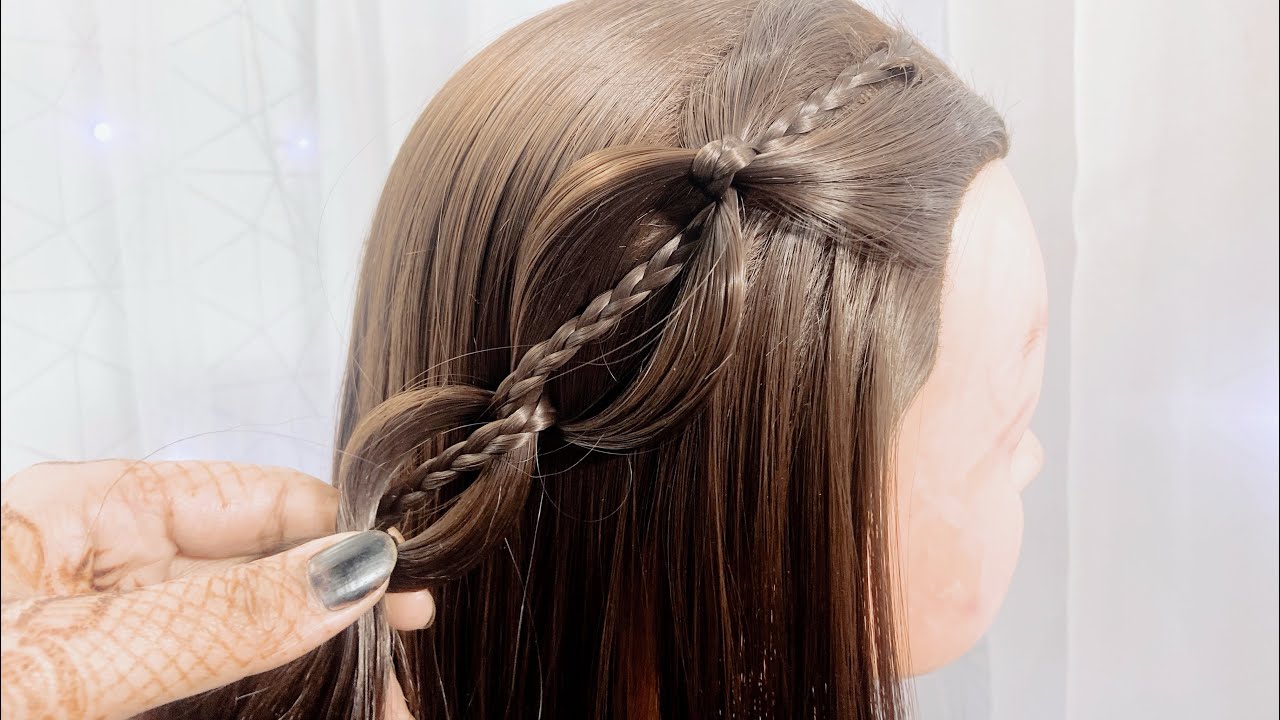 Most Easy Hairstyle With Trick-Simple Styles Hairstyle | Hairstyles For ...