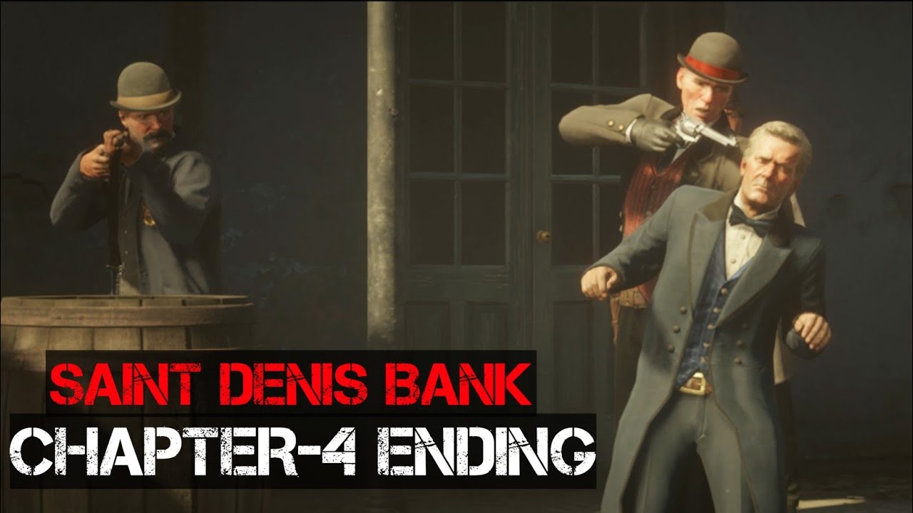 ROBBING THE SAINT DENIS BANK || RED DEAD REDEMPTION 2 - YouTube