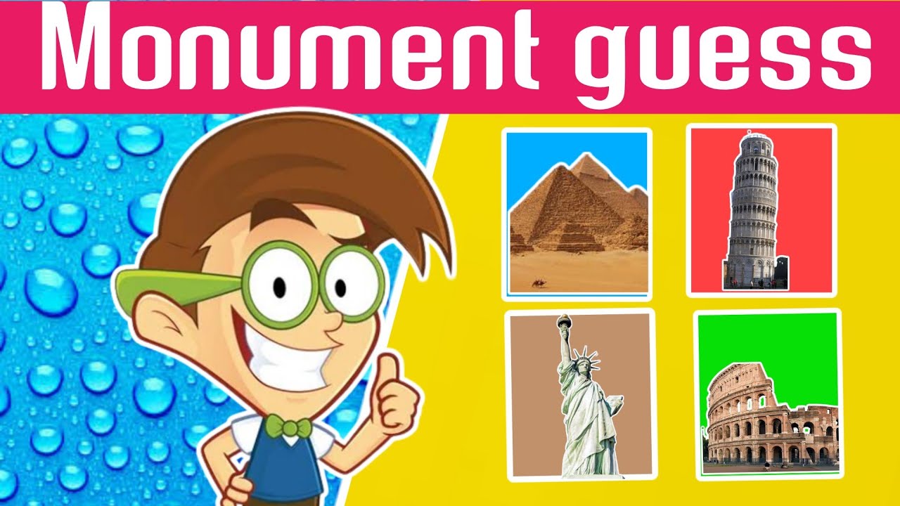 Guess the monuments II Landmark Quiz. - YouTube