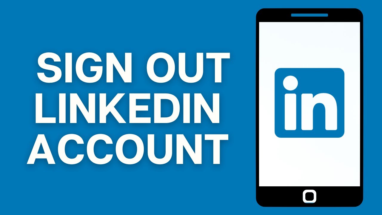 How to Sign out of Linkedin Account - YouTube