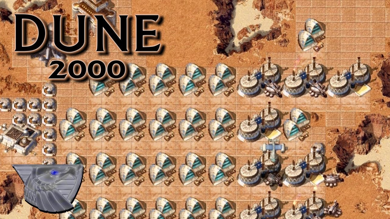 Atreides Mission 9 A | Hard | Dune 2000 | PC Gameplay / Walkthrough / Playthrough - YouTube