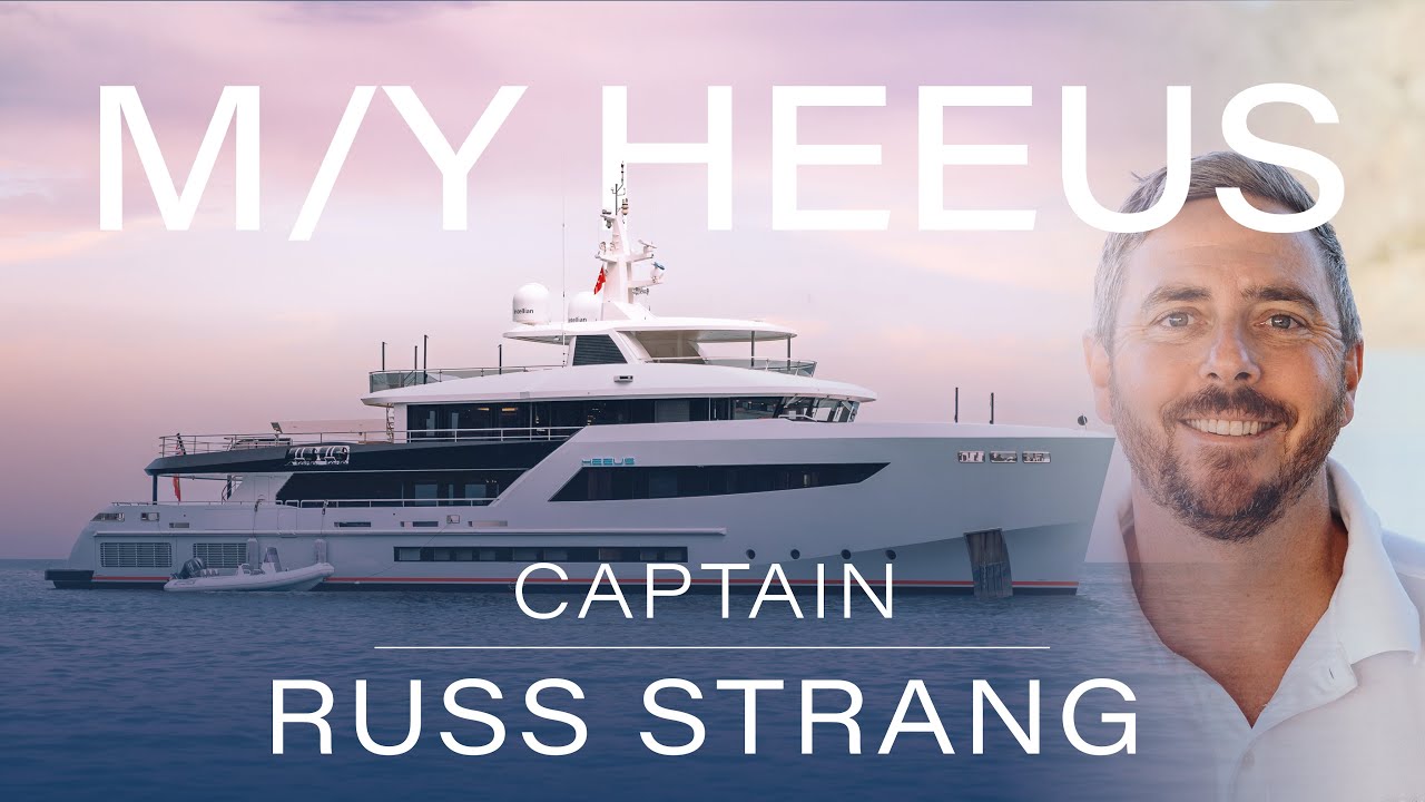 LUXURY MOTOR YACHT HEEUS | BERING YACHTS 145 | MEET CAPTAIN RUSS STRANG ...