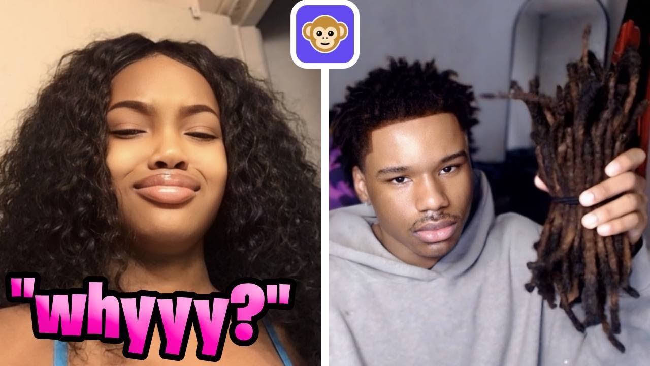 I Went on Monkey After Cutting Off My Iconic Dreads… - YouTube