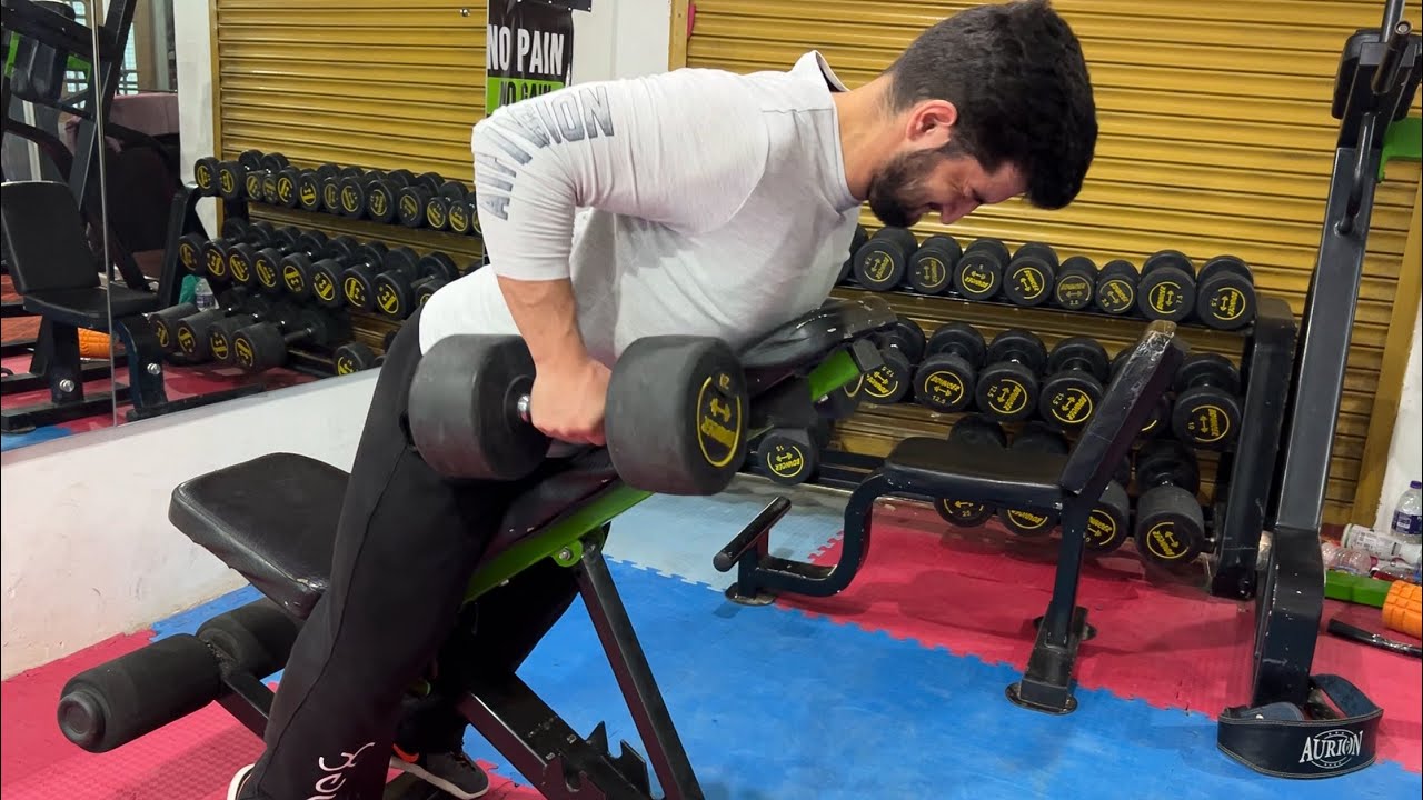 Spring Bulking Day 80 | Back and Biceps - YouTube