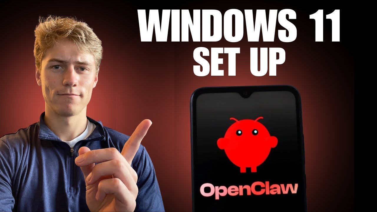 How to set up OpenClaw on Windows 11 - YouTube
