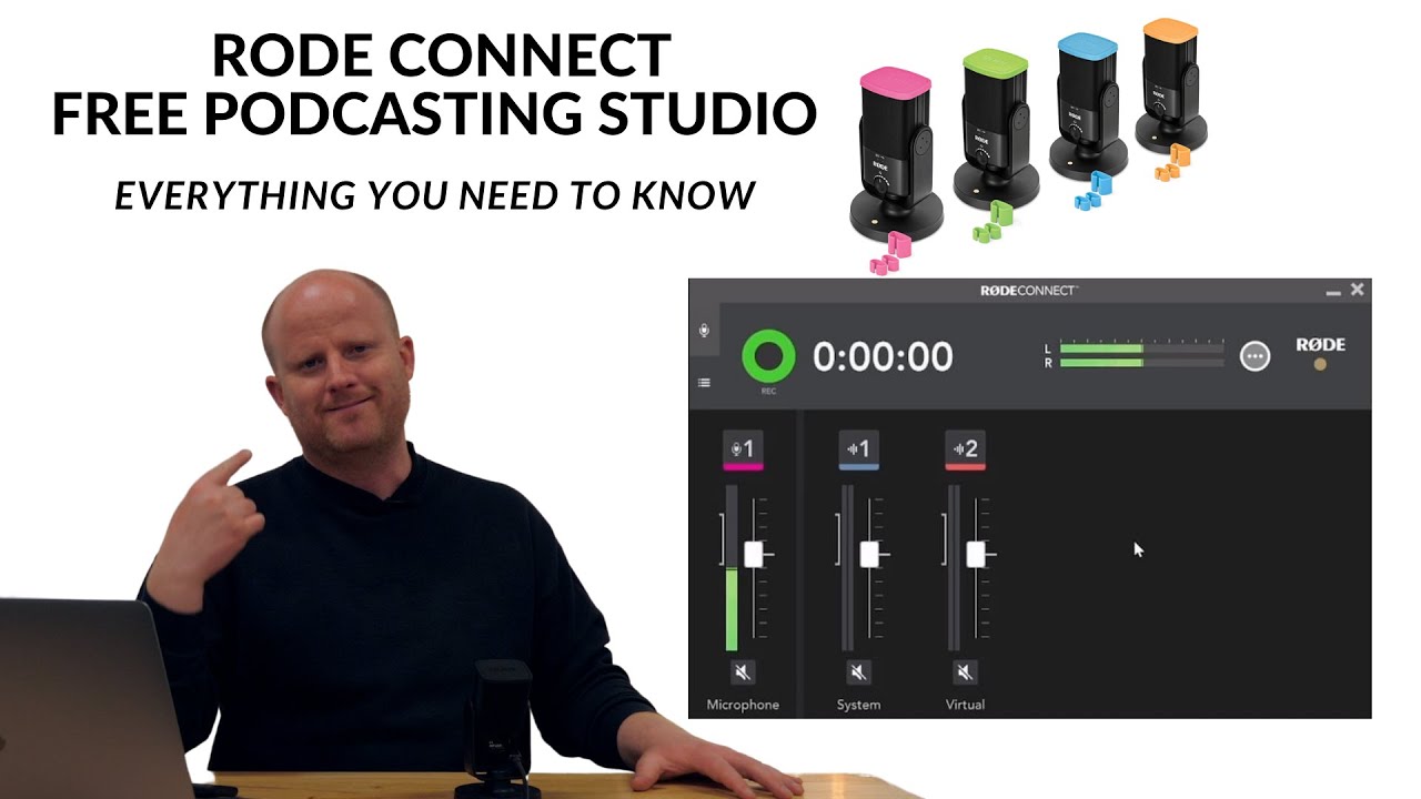 RODE CONNECT: A free podcasting studio that works great!! - YouTube
