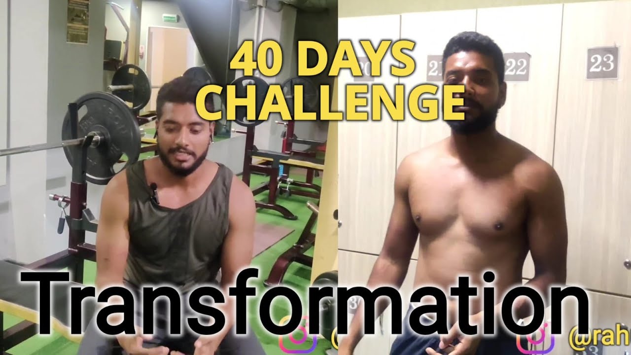 40 DAY CHALLENGE | BACK TO THE SHAPE | NATURAL BODY TRANSFORMATION ...