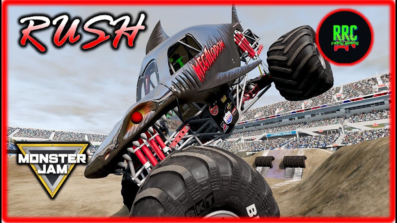 Monster Jam BeamNG Drive RUSH Monster Truck FREESTYLE Event! RRC Family ...