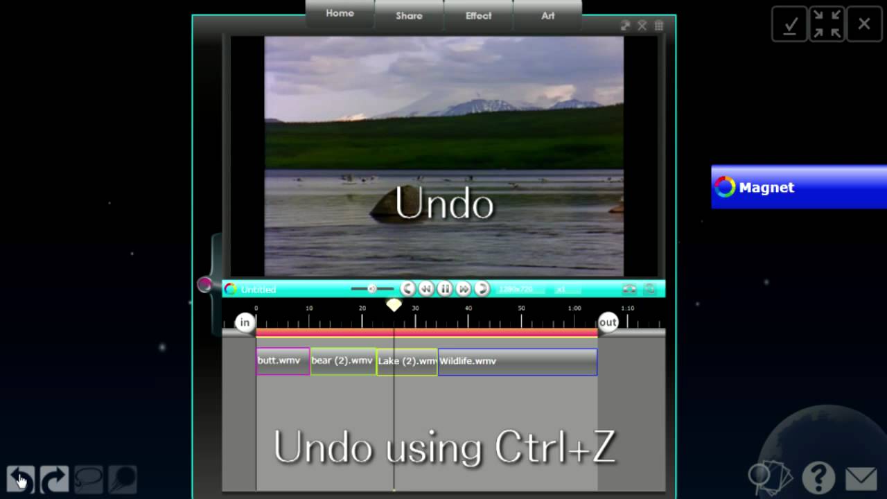 LoiLoScope: Undo button - YouTube