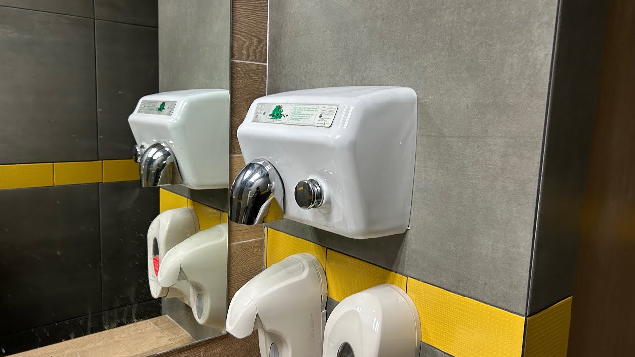 2000s World Dryer Model A Hand Dryer at Church’s Chicken. - YouTube