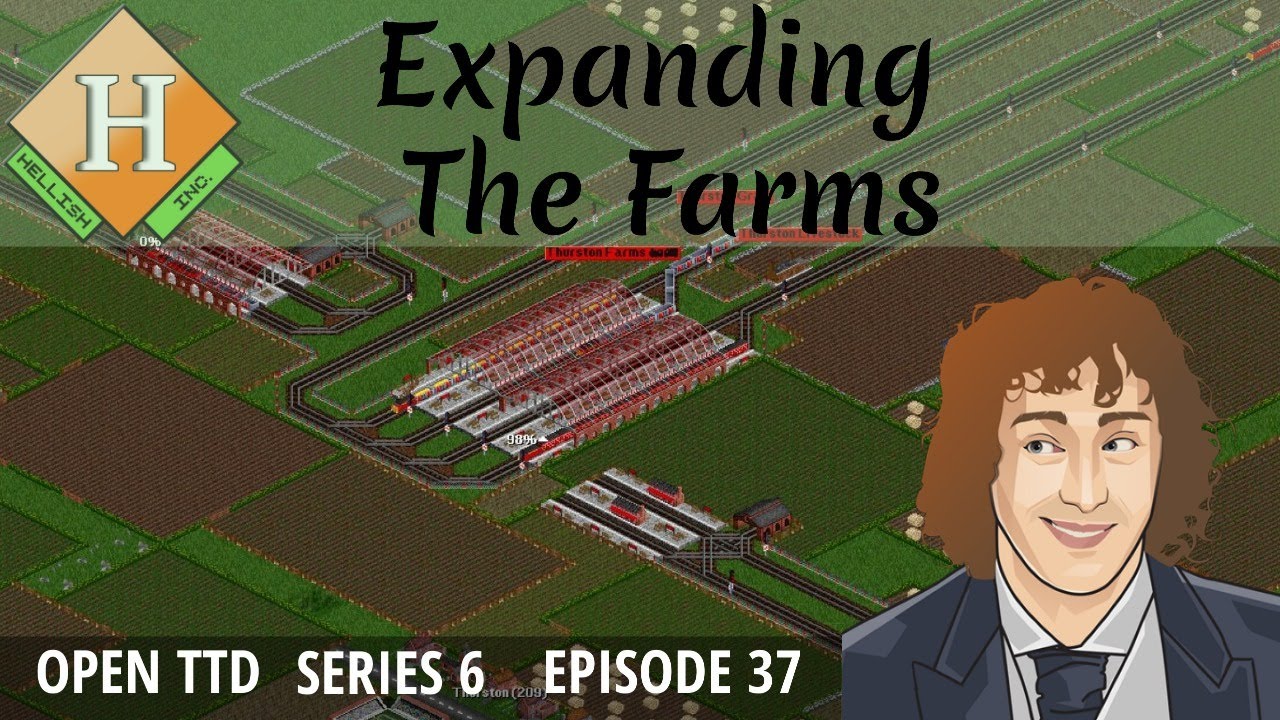Expanding The Farms - 🚂 OpenTTD 🚄 UK Quad Challenge Lets Play S6 E37 ...