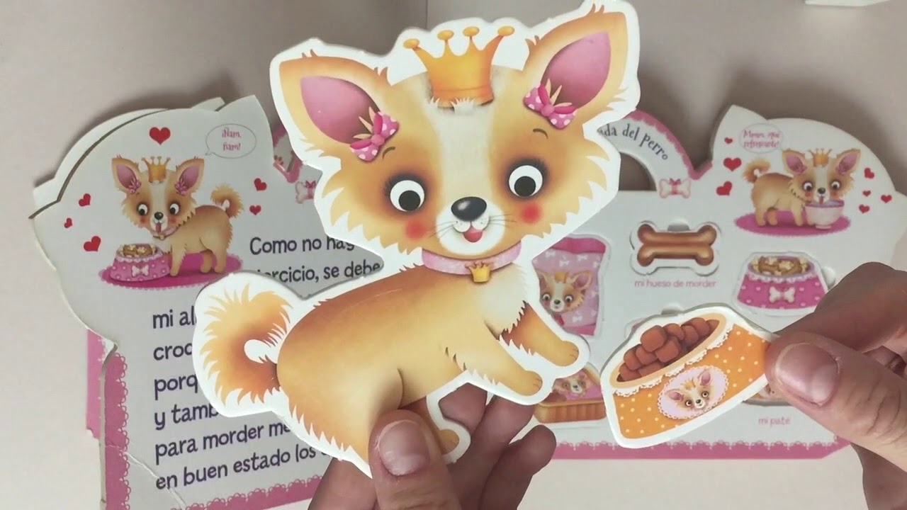 Cuentos infantiles: Mi perrito PRINCESA libro infantil en español - YouTube