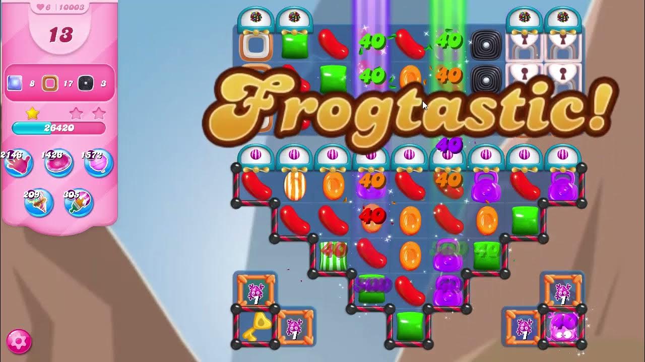 Candy Crush Saga Level 10003 NO BOOSTERS - YouTube