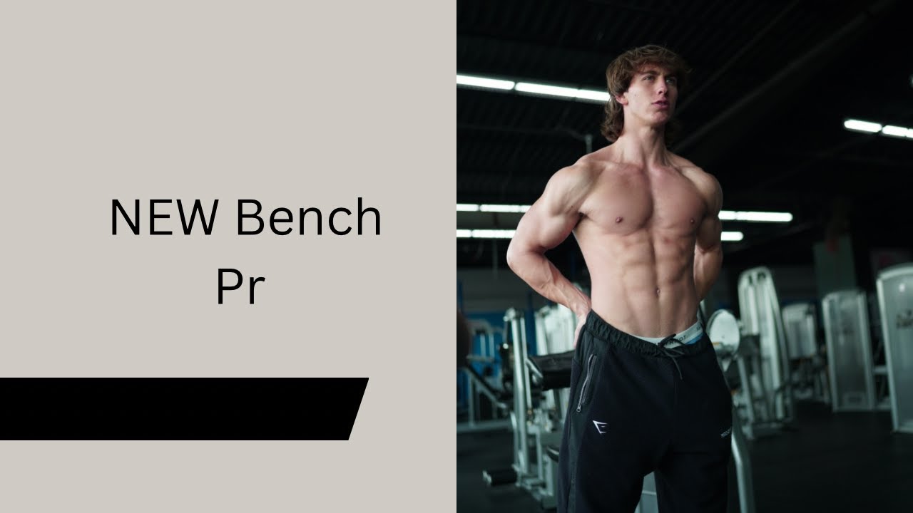 NEW Bench pr on Leg day - YouTube