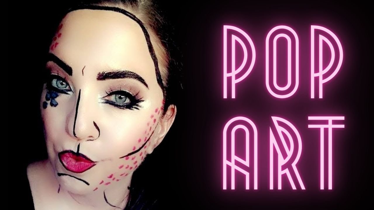 POP ART OR COMIC BOOK MAKEUP TUTORIAL - YouTube