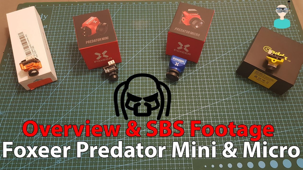 Foxeer Predator Mini & Micro Overview And SBS Comparison - YouTube