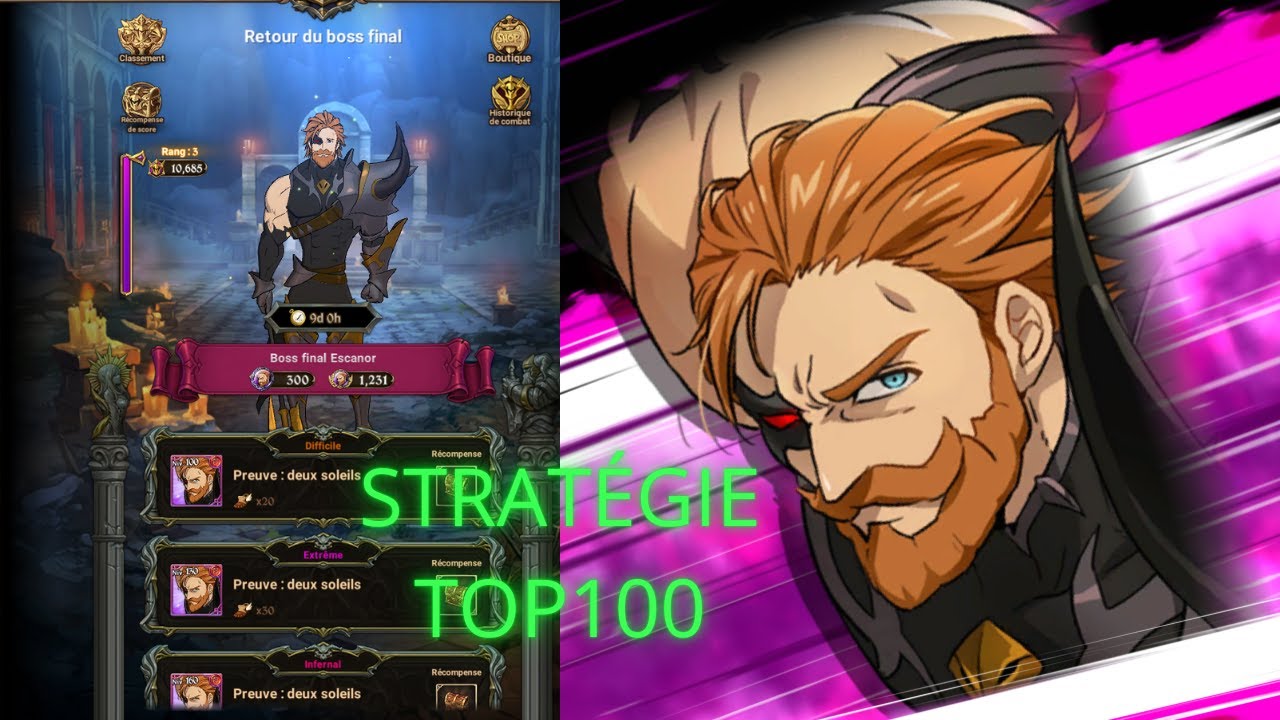 [GUIDE] SCORER SUR ESCANOR - BOSS FINAL - YouTube