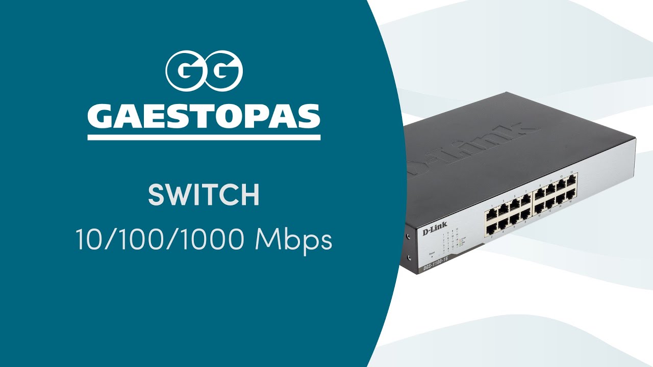 SWITCH 10/100/1000 Mbps - YouTube