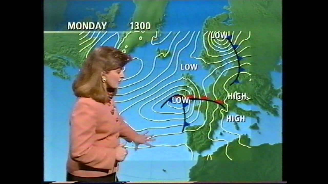 BBC Weather 13th May 1995; 7C at Newcastle - YouTube