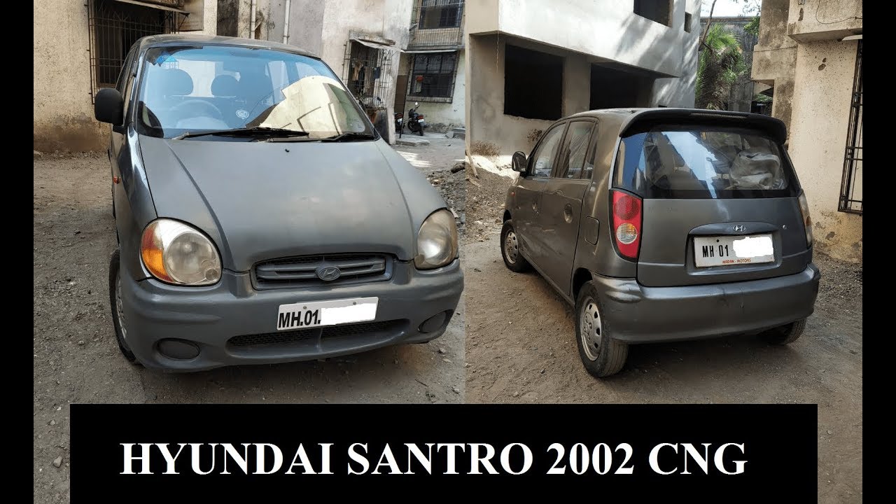 Hyundai Santro Zip CNG 2002 | Marathi | मराठी - YouTube