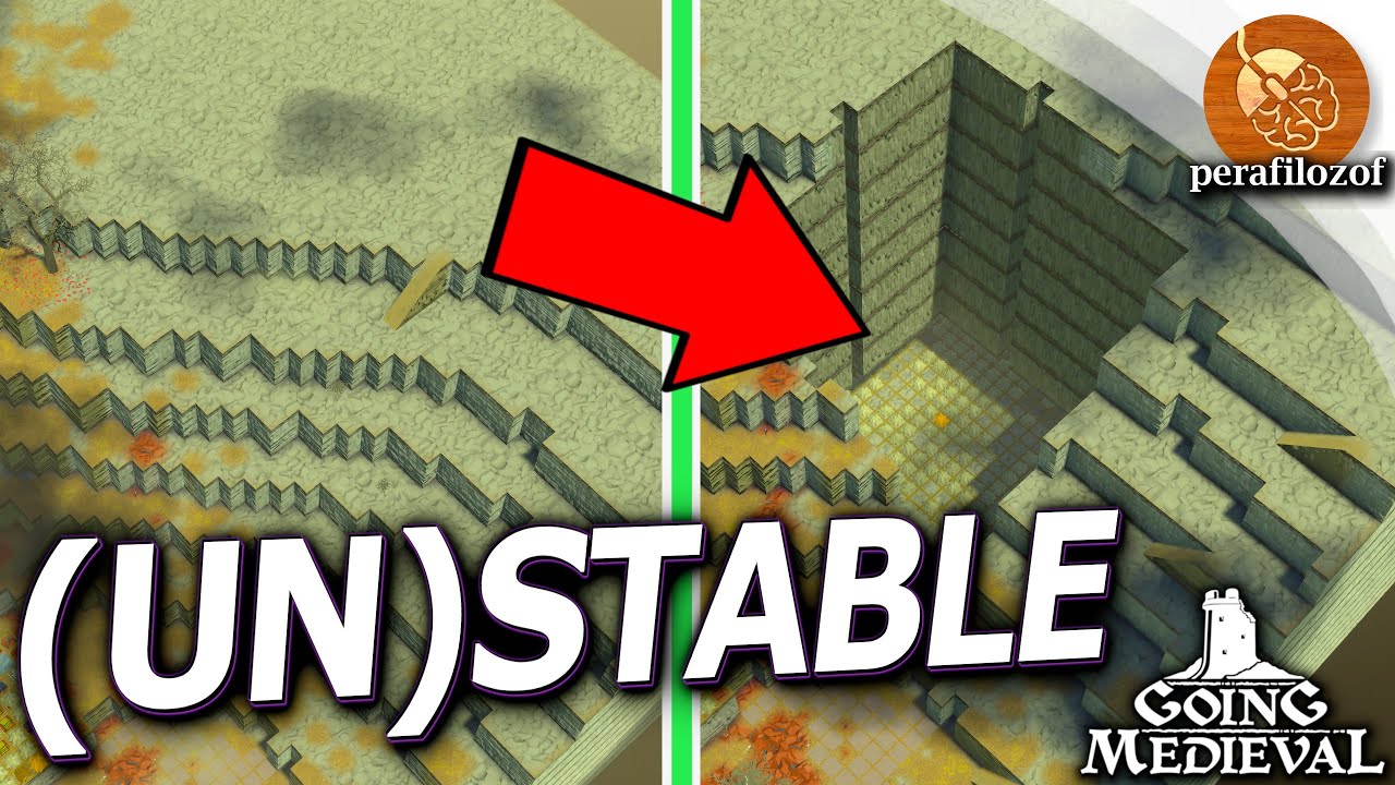 🔺Structural Stability in Going Medieval collapses of walls, roofs ...
