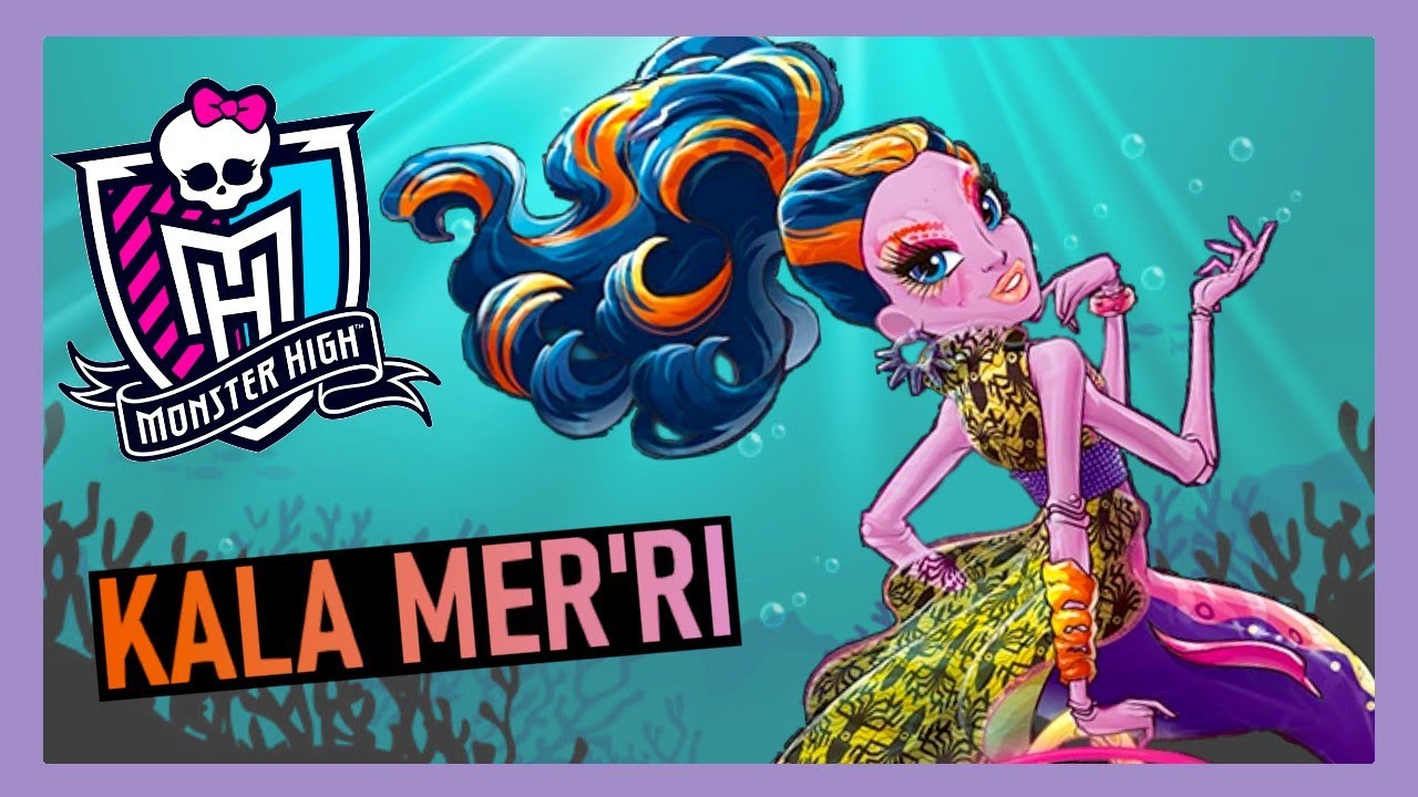 Kala Mer'ri 🐙🌊 Scarrier Reef Monster High unboxing ! - YouTube