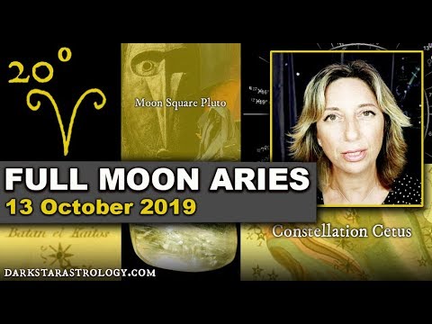 Full Moon Aries October 2019 ~ Striking Gold By Marina@Darkstar - YouTube