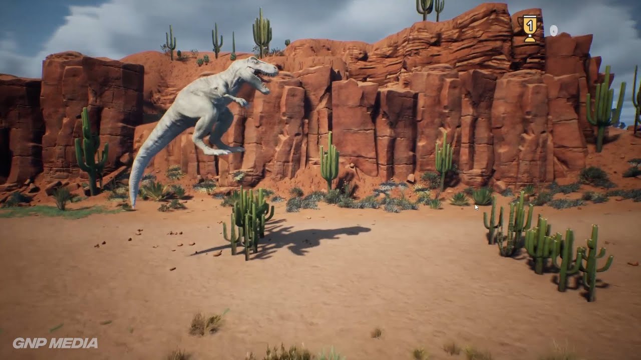 T-Rex Dinosaur Game [Steam] - Gameplay - YouTube