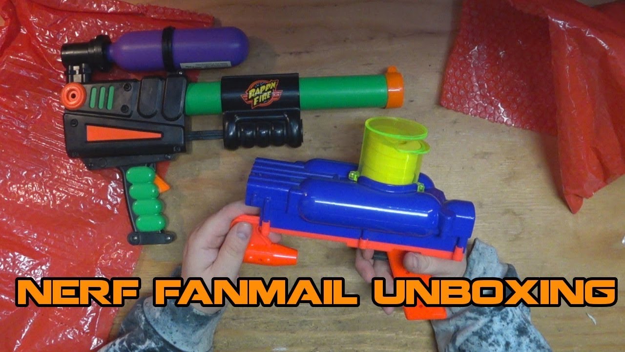 New blasters, new parts, new dreams. Nerf Fanmail Unboxing #15 | Walcom ...