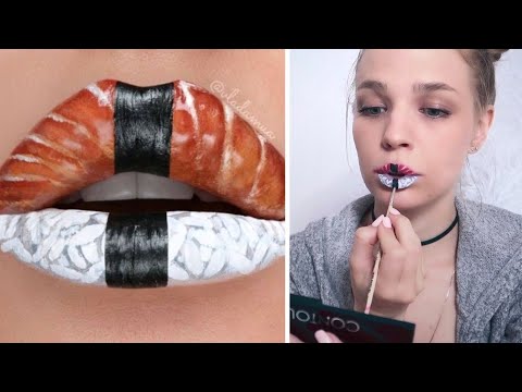 I'M REPEATING THIS LIP MAKEUP FROM INSTAGRAM ♡ RINA