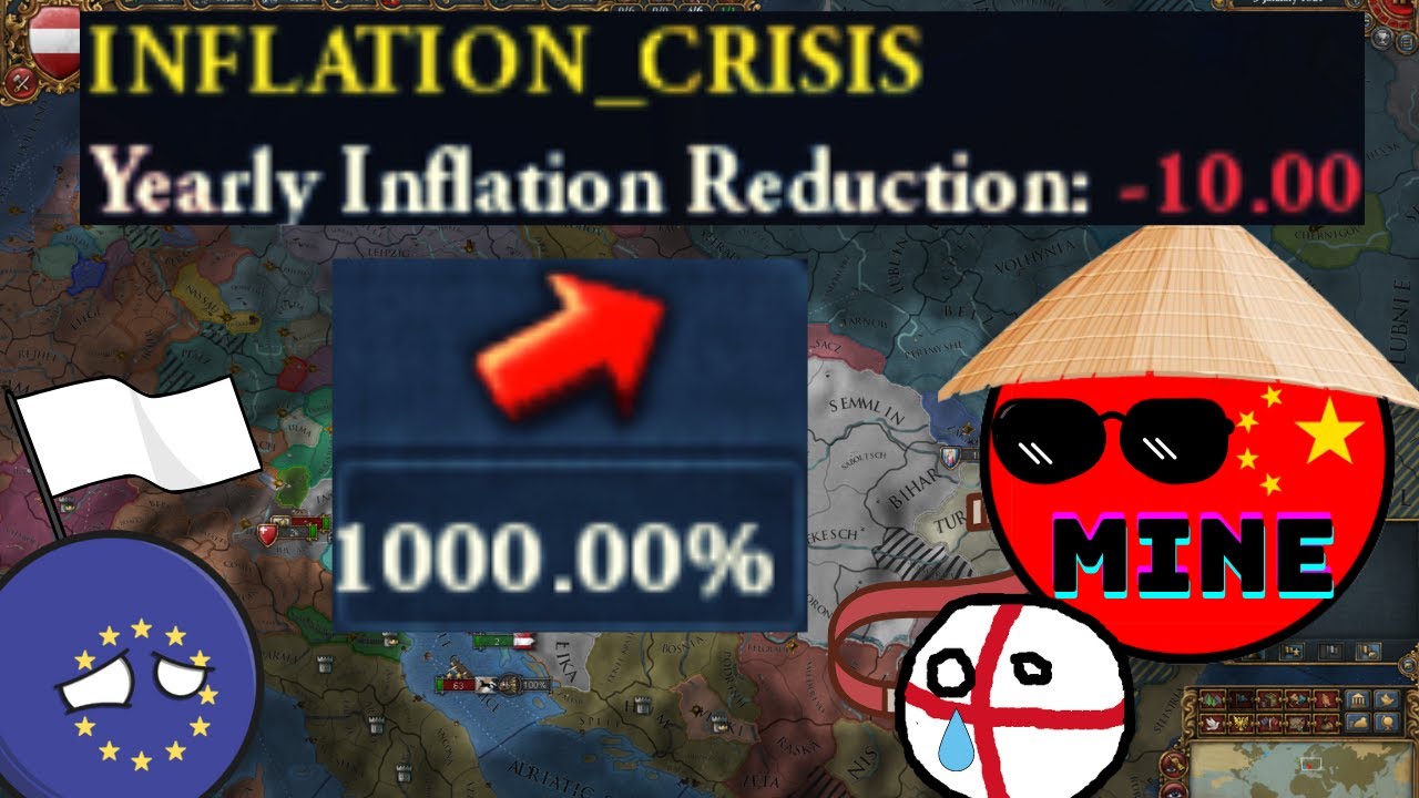 Recreating IRL Inflation in EU4 and... - CHINESE ENGLAND? - EU4 AI Only ...
