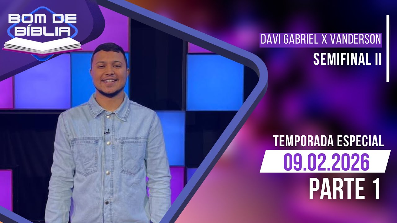 BOM DE BÍBLIA - TEMPORADA ESPECIAL - SEMIFINAL II (PARTE 1) - YouTube
