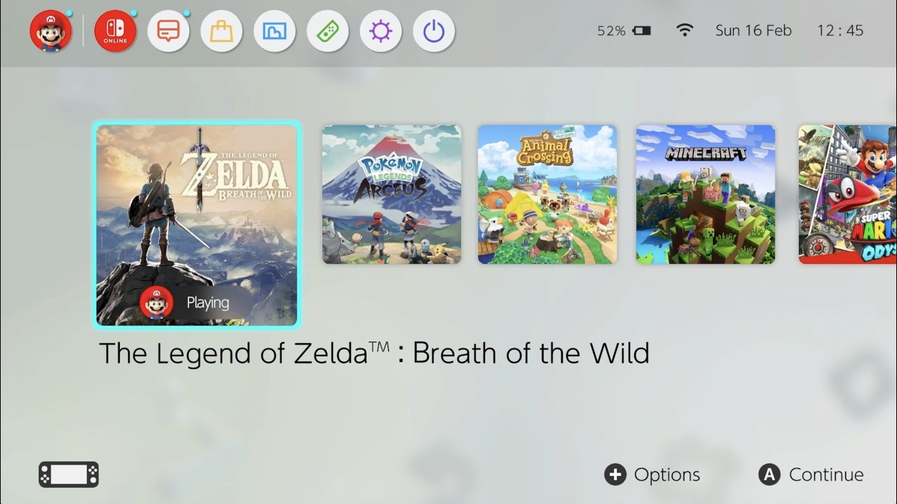 Nintendo Switch 2 - Main Menu Ambience - YouTube