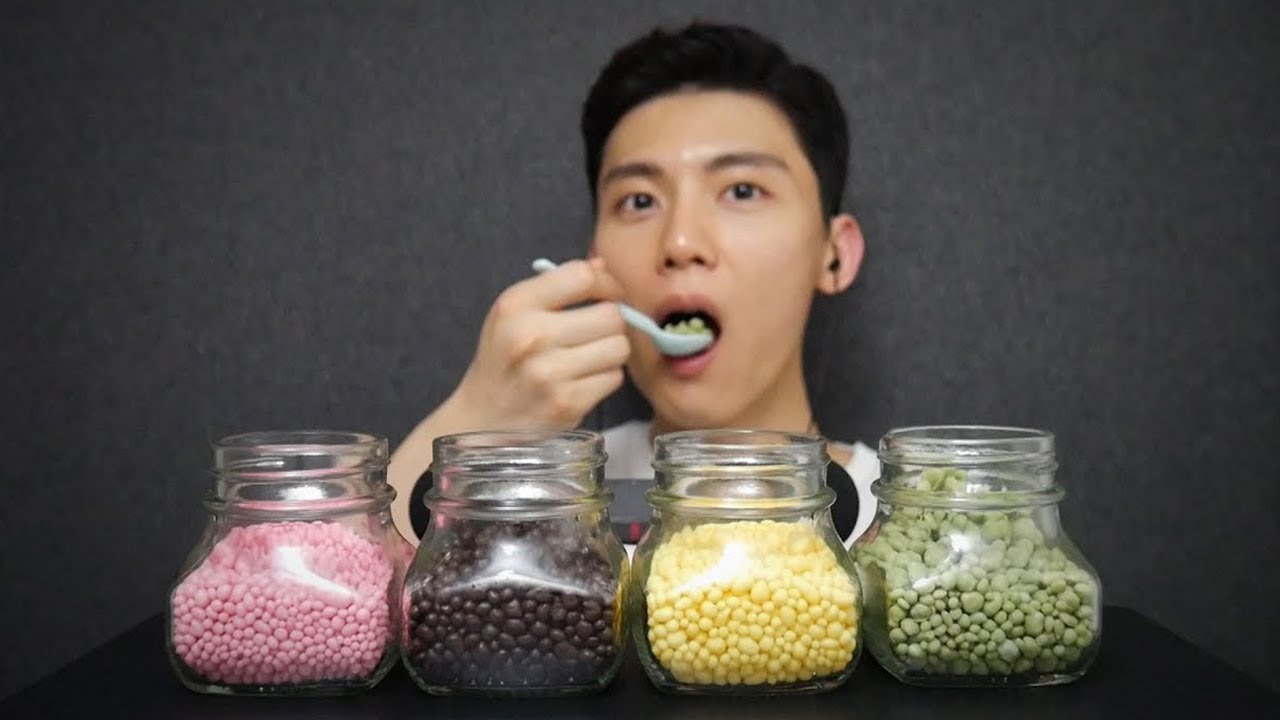 [Sub] Korean ASMR Popping Star Candy Eating Sounds 퍼핑스타 이팅 사운드 - YouTube