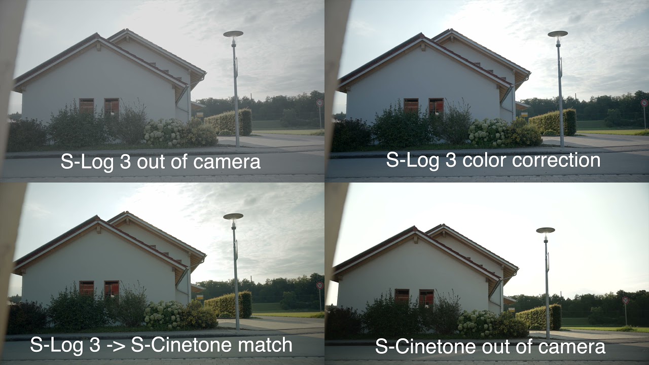Sony Fx3 Dynamic Range Slog3 Vs S Cinetone Comparison Youtube