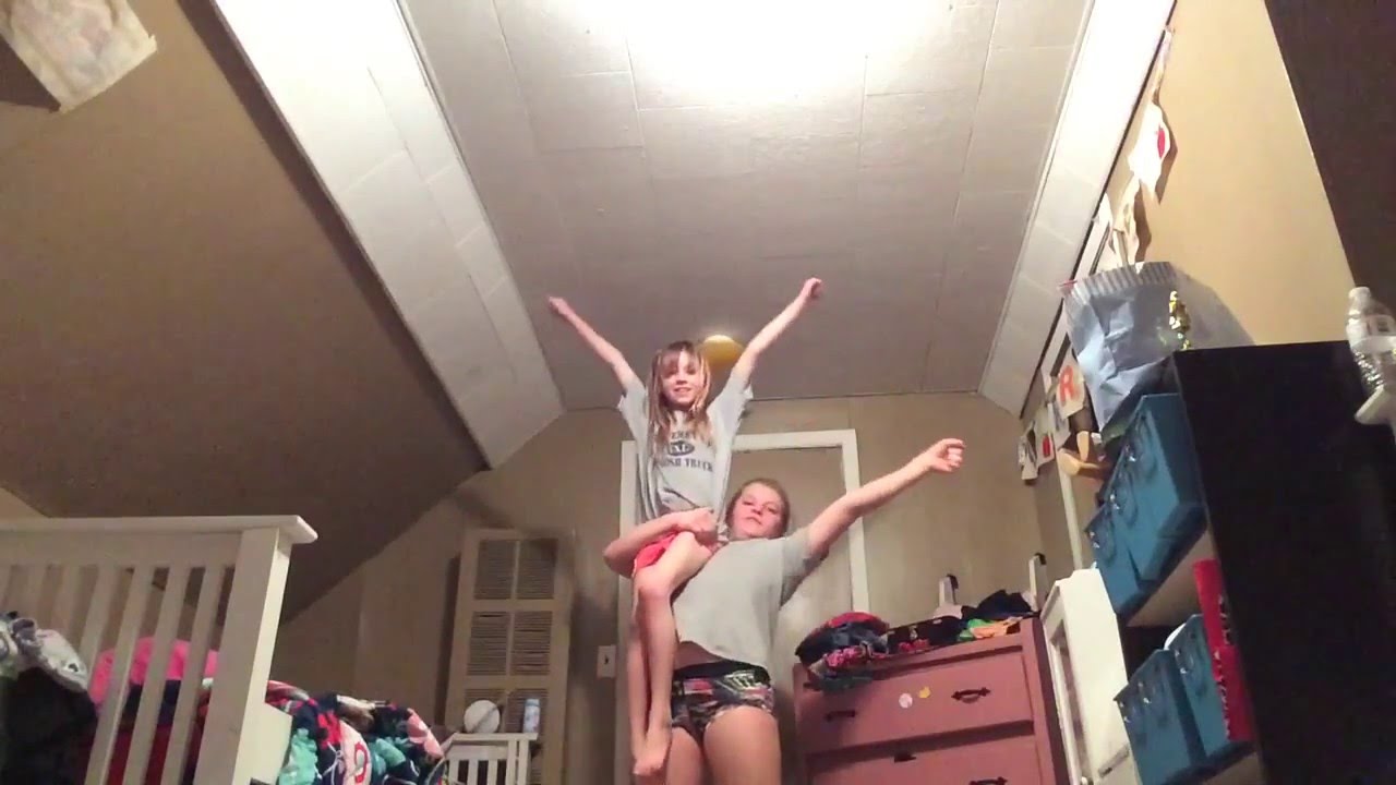 2 person acrobatic tricks with bloopers - YouTube