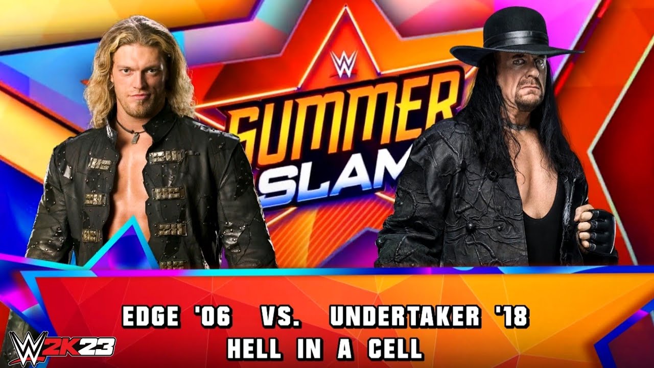 Full Match - Edge '06 vs. Undertaker '18: SummerSlam| WWE 2K23 - YouTube