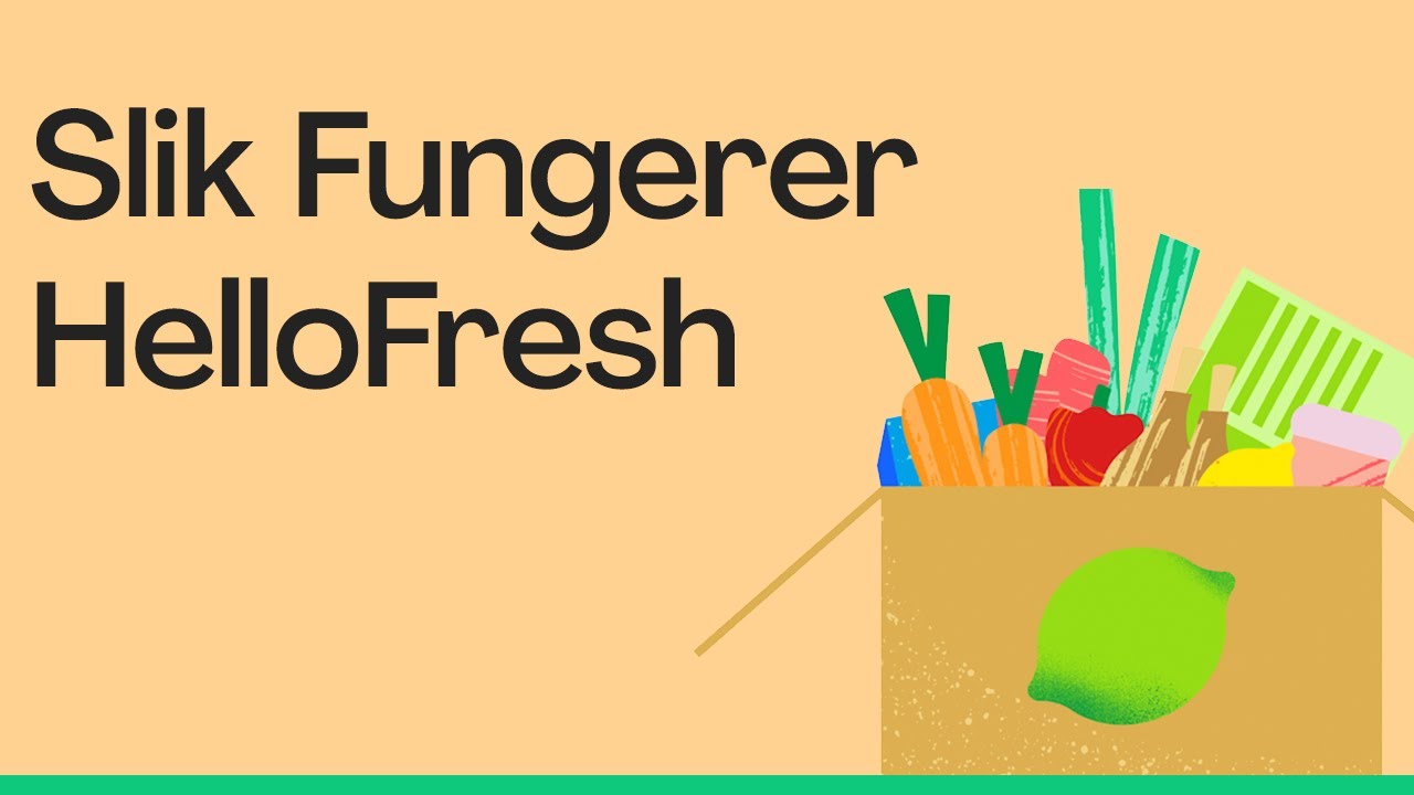 Slik fungerer HelloFresh | Matkasseabonnement med oppskrifter og ferske ingredienser levert på ...
