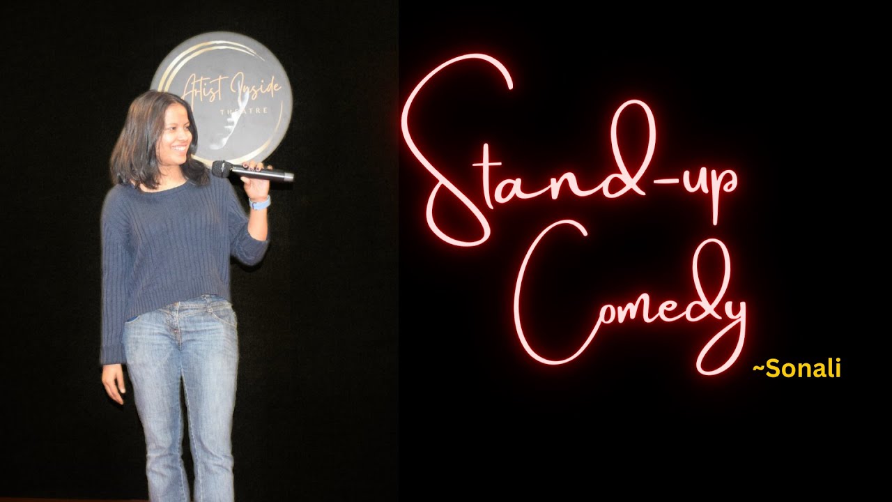 Stand-up Comedy | By Sonali |Open Mic Stand-up |Artist Inside Theatre#ytshorts#standupcomedy# ...