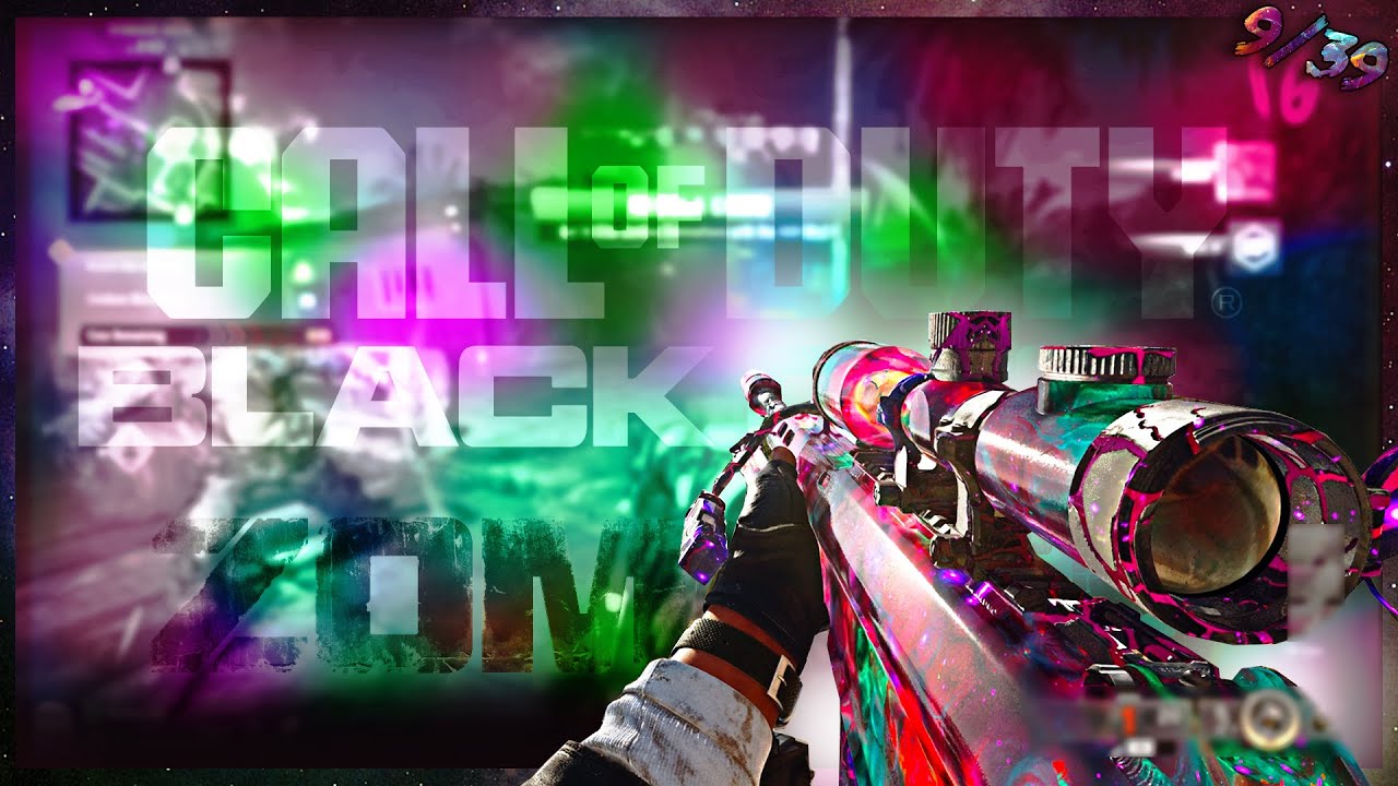 The AMR MOD 4 Sniper is INSANE in Zombies! Nebula Camo Grind! Black Ops ...