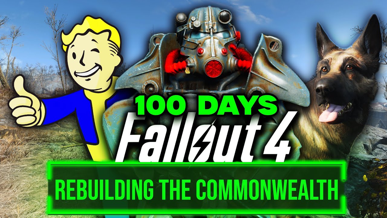 I spent 100 days in Fallout 4 Survival Rebuilding the commonwealth ...