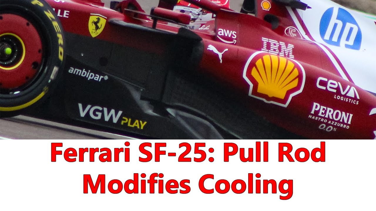 Ferrari SF-25 analysis: Maranello F1 team unveils updated floor and new ...