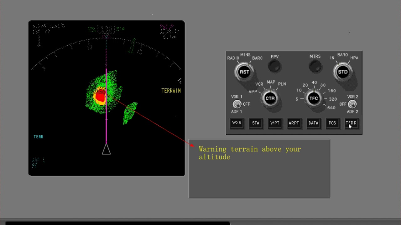 2 Show terrain on the Navigation display - YouTube