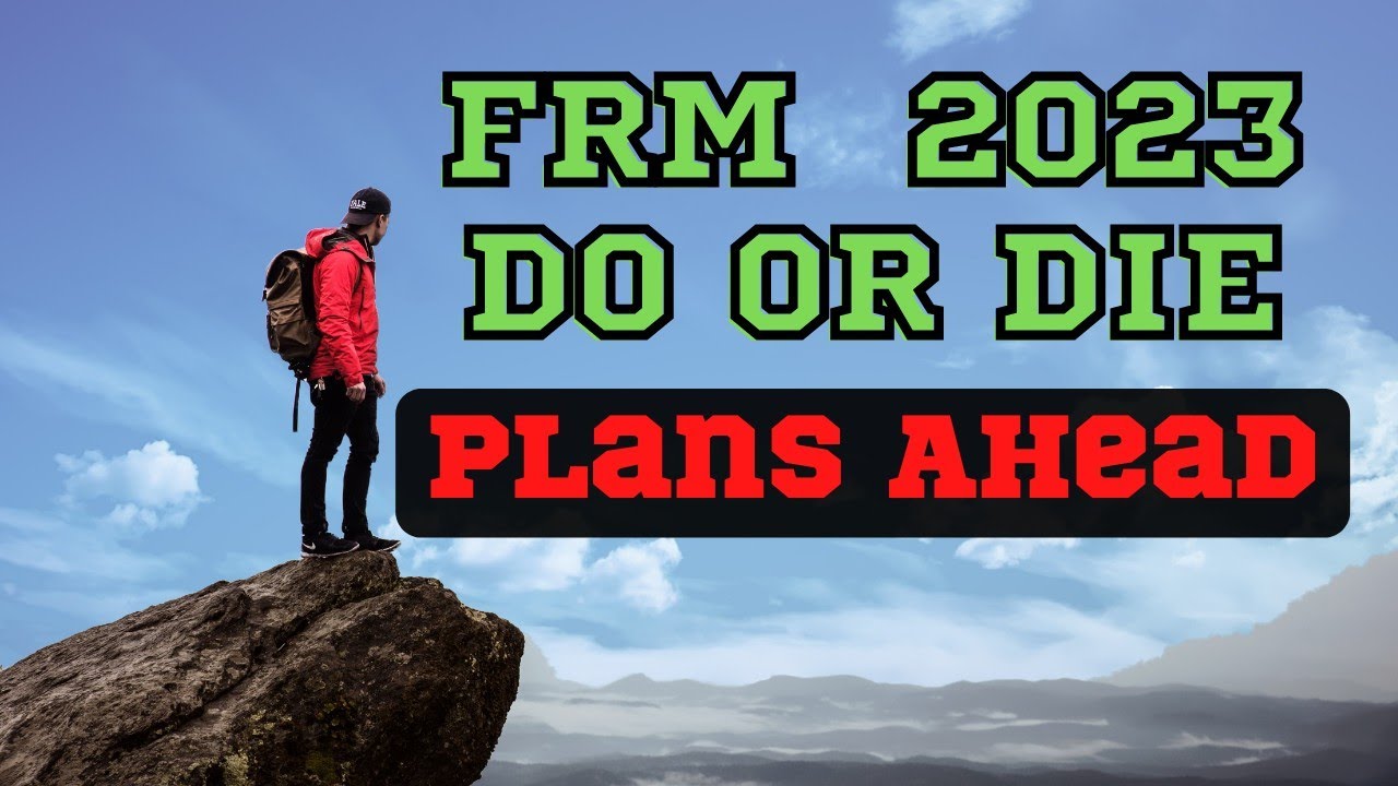 FRM exam 2023 | Planning and Strategy | Study Material | Lectures ...